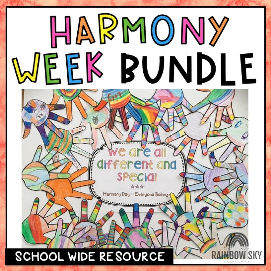 Harmony Day BUNDLE | Harmony Week Resources – Rainbow Sky Creations AU