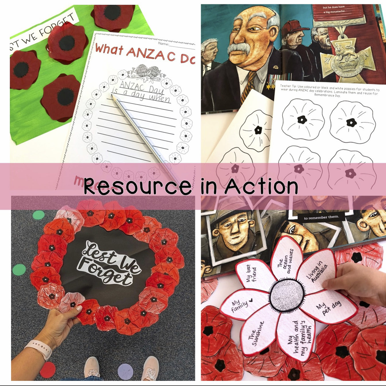 ANZAC Day Activities | Years 1-2 [Digital & Printable] – Rainbow Sky ...
