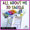 All About Me Writing Activity - 3D Easels -Back To School Craft ...