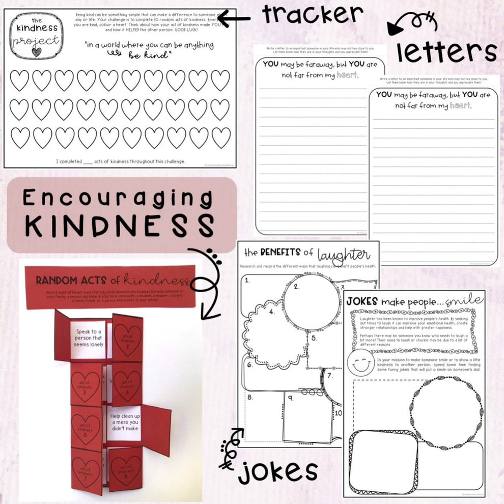 Kindness Activity Pack - Classroom Kindness Campaign – Rainbow Sky ...