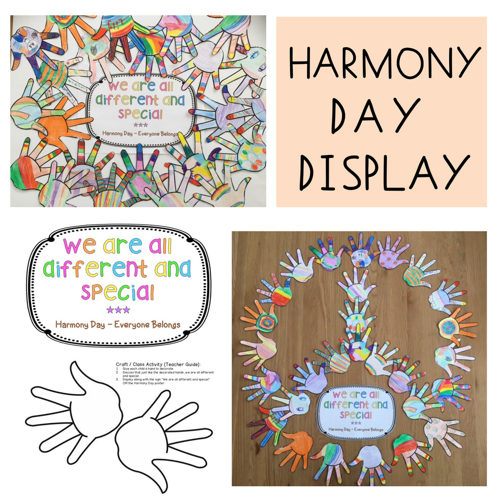 Harmony Day Pack | Kindergarten, Foundation, Prep – Rainbow Sky ...