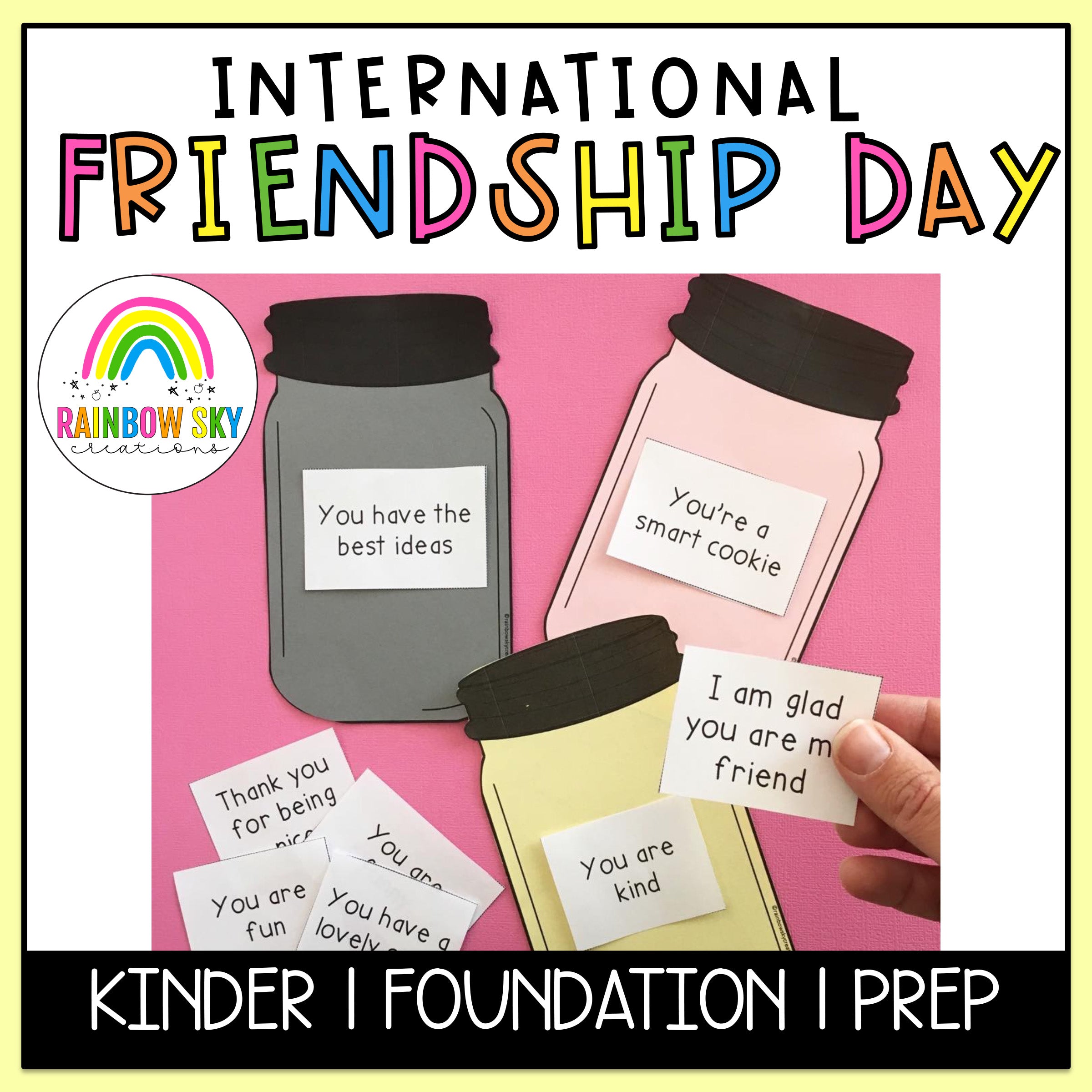 International Friendship Day Pack | SEL Lessons | Kindergarten, Founda ...