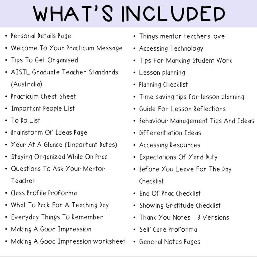 Practicum Survival Guide - Pre-Service Teachers - AITSL Aligned Austra ...