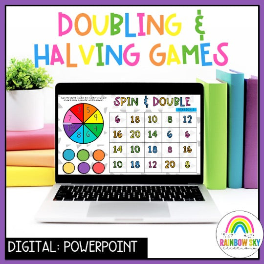 Doubling & Halving Games - Digital Maths Slides (Powerpoint Slides ...