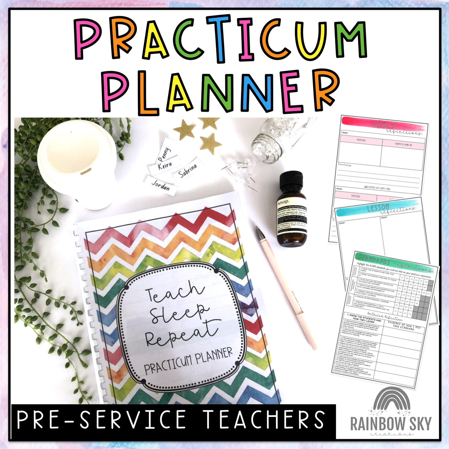Practicum Planner - Pre-Service Teachers - AITSL Aligned Australia ...