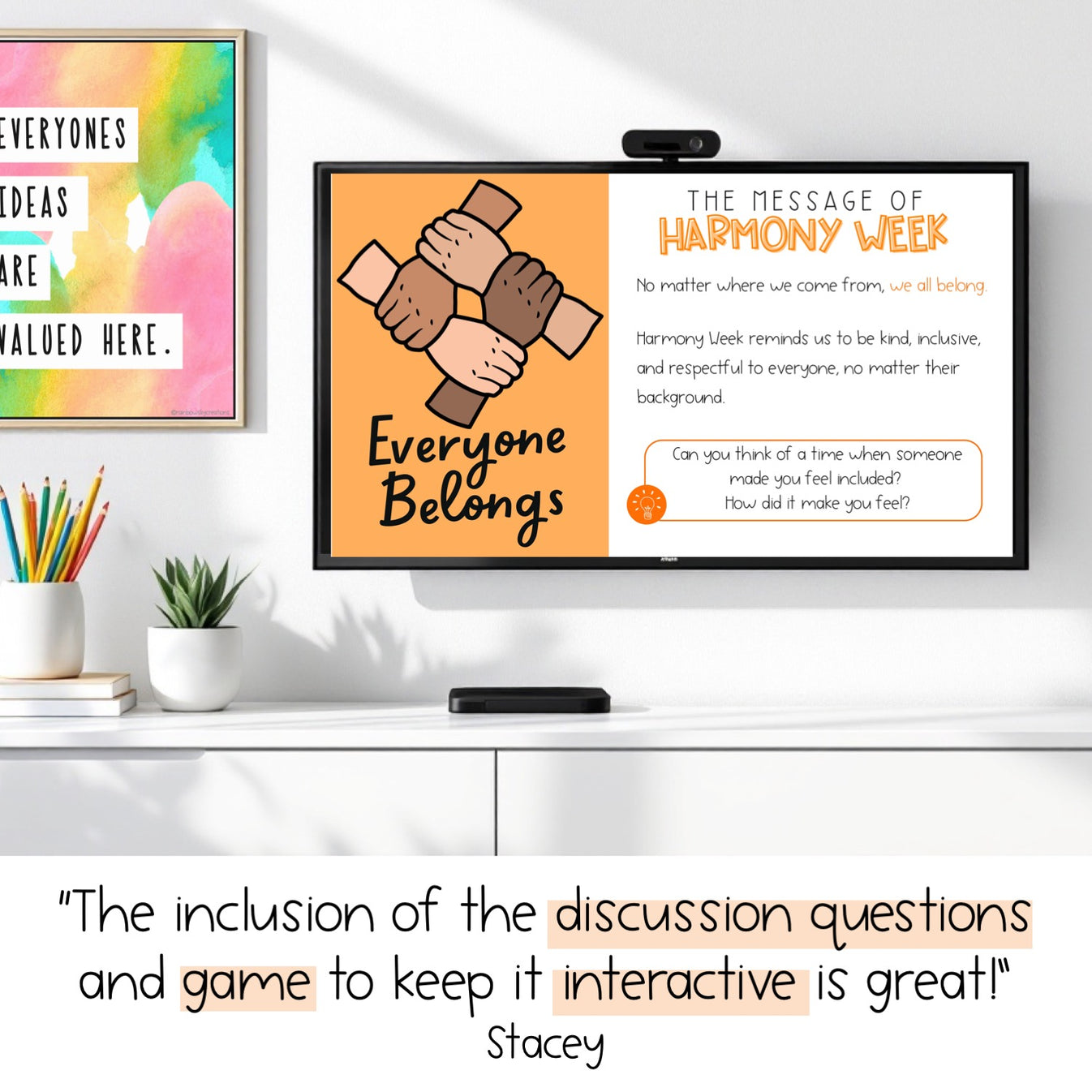 Harmony Week Presentation - Harmony Day Powerpoint – Rainbow Sky ...