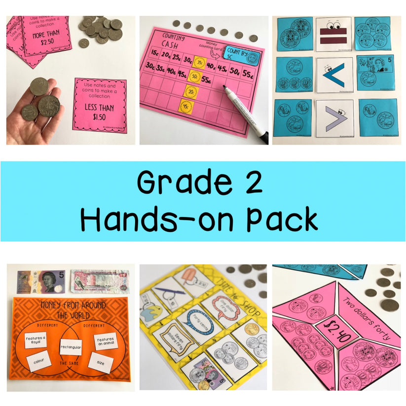 Australian Money BUNDLE | Aussie Money Activities | Year 2 – Rainbow ...