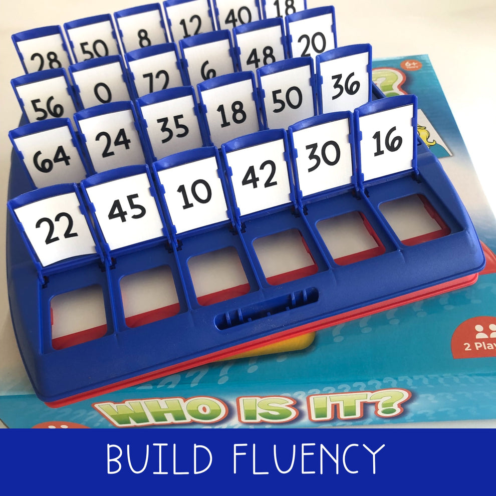 Multiplication Fluency Game -Times Table Fluency (Editable) – Rainbow ...
