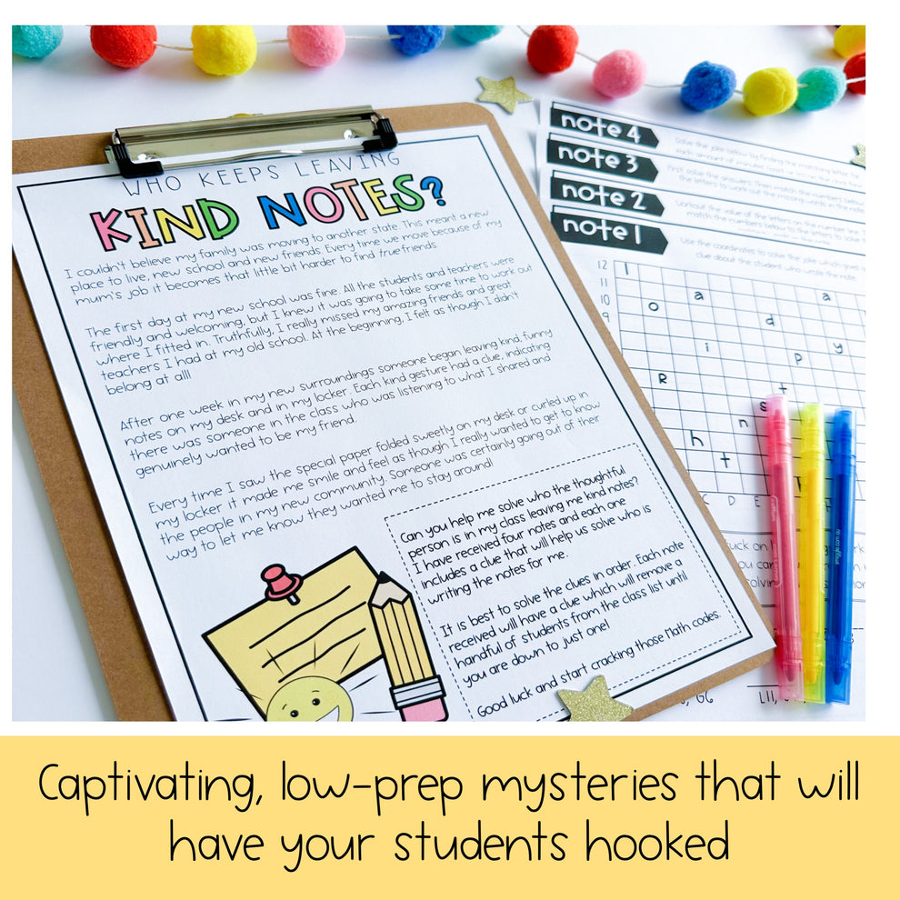 Code Cracker BUNDLE - Escape Room BUNDLE (Grades 3-6) – Rainbow Sky ...