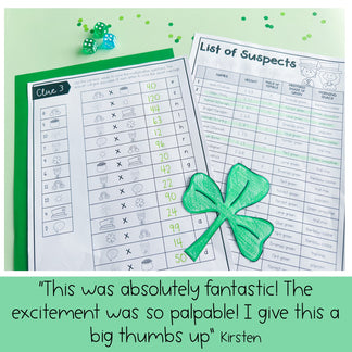 St Patrick's Day Math Code Cracker | March Escape Room – Rainbow Sky ...