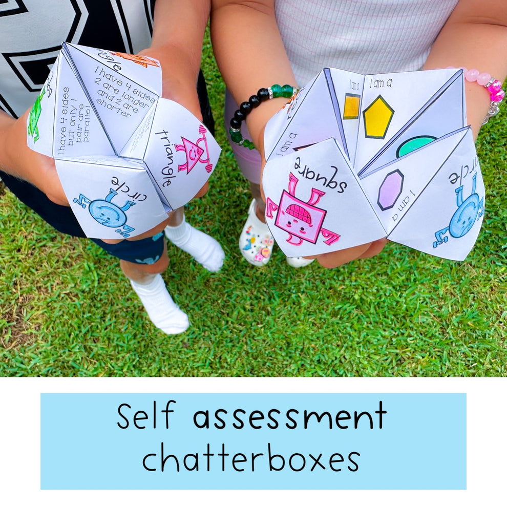 2D Shape Maths BUNDLE: 2D Shape Features and Attributes (Grade 1 & 2 ...