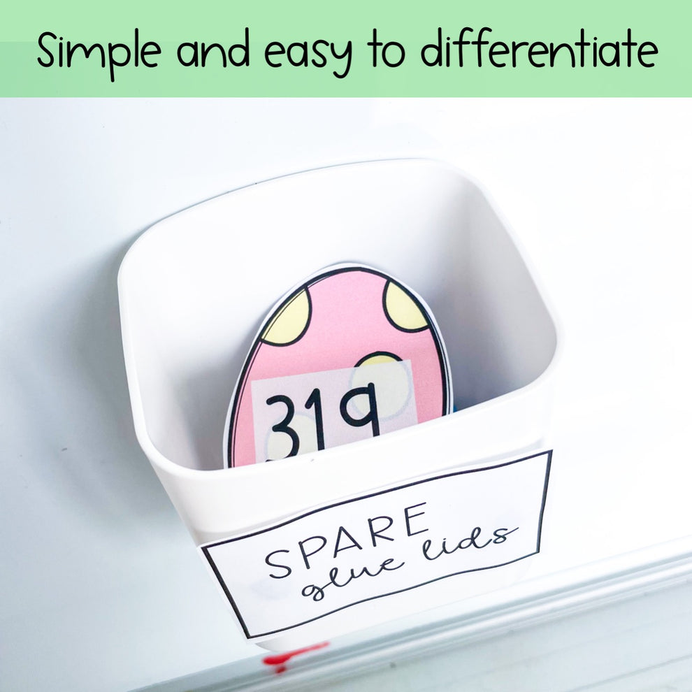 Easter Number of the Day | Easter Math Lesson – Rainbow Sky Creations AU