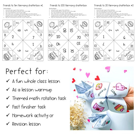 Addition & Subtraction Chatterboxes BUNDLE – Rainbow Sky Creations AU