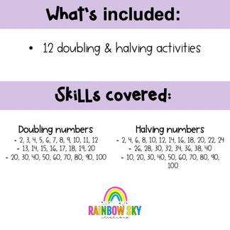 Doubling & Halving Games - Digital Maths Slides (Powerpoint Slides ...