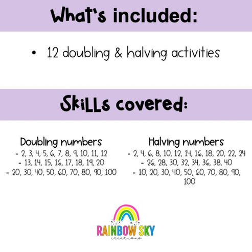 Doubling & Halving Games - Digital Maths Slides (Powerpoint Slides ...