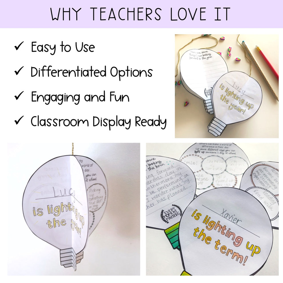 Lighting Up The Year - 3D New Year Display - Back To School – Rainbow ...