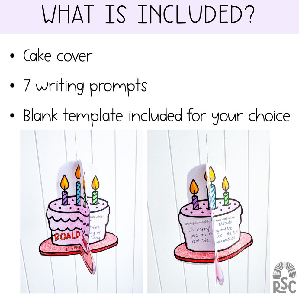 Roald Dahl Day Craft & Activity – Rainbow Sky Creations AU
