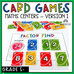 UNO Card Games | Math Centres | Grades 5-6 [VERSION 1] – Rainbow Sky ...