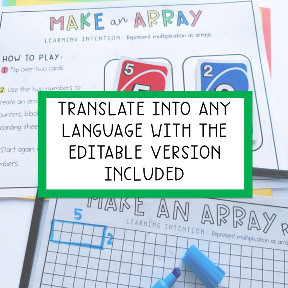 UNO Card Games | Grades 1-2 [VERSION 2] – Rainbow Sky Creations AU