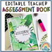 Teacher Assessment Book - Assessment Binder(Editable) – Rainbow Sky ...