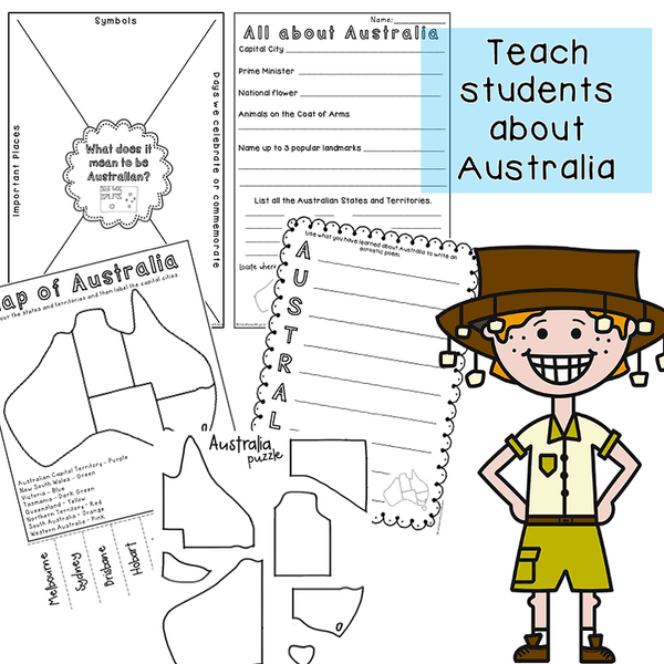 I'm Australian Too - Book Study (Grades 1-2) – Rainbow Sky Creations AU